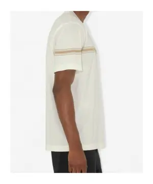 Burberry Striped Crewneck T-shirt
