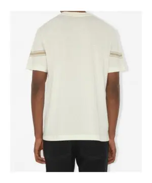 Burberry Striped Crewneck T-shirt