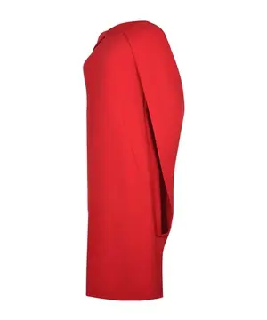Alberta Ferretti Cape Dress