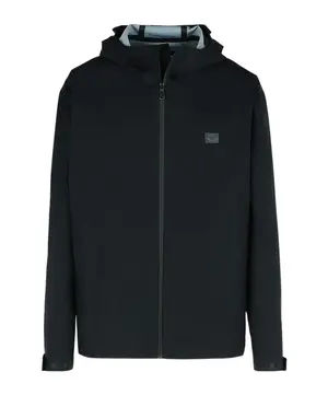 Dolce & Gabbana Logo Plaque Zip-up Bomber Jacket
