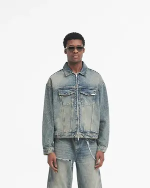 REPRESENT R4 Denim Jacket - Multicolor