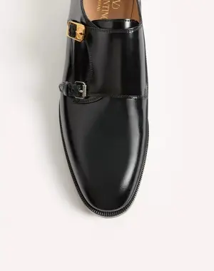 Valentino Garavani Buckled Slip-on Loafers