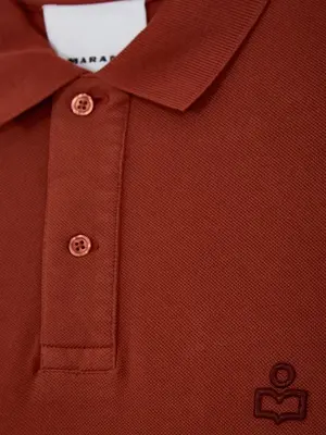 Isabel Marant Étoile Logo-embroidered Polo Shirt