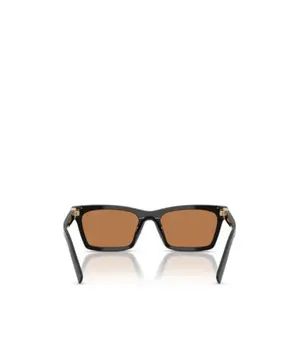 Miu Miu Rectangle Frame Sunglasses - Brown