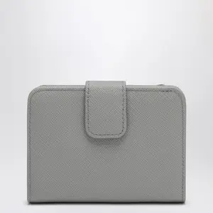 Prada Triangle Logo Zip-around Wallet