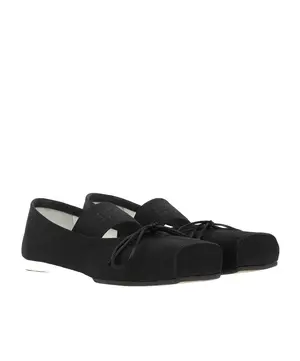 MAISON MARGIELA Anatomic Square-toe Ballerina Flats - Black