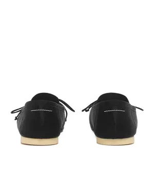 MAISON MARGIELA Anatomic Square-toe Ballerina Flats - Black