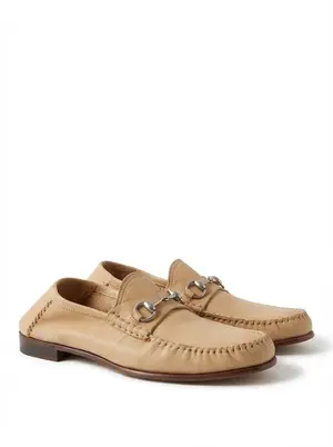 Gucci Gigi Loafers With Silver-tone Horsebit Detail