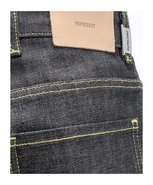 REPRESENT Belt Loop Jeans - Black