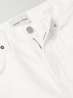 LOULOU STUDIO Belt Ring Denim Trousers