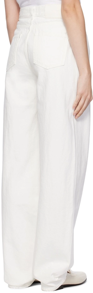 LOULOU STUDIO Belt Ring Denim Trousers