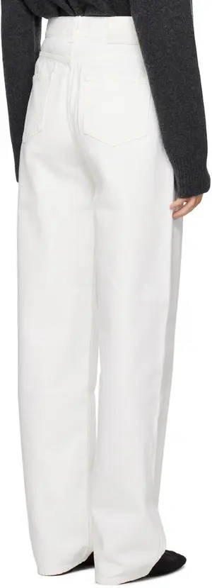LOULOU STUDIO Belt Ring Denim Trousers