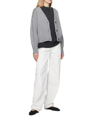 LOULOU STUDIO Belt Ring Denim Trousers