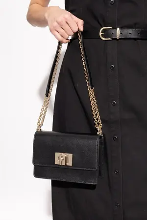 Furla 1927 Mini Crossbody Bag - Black