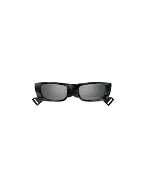 Gucci Rectangular Frame Sunglasses - Black