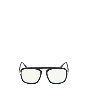 TOM FORD Aviator Full Rim Eyeglasses - Black