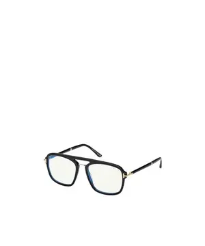 TOM FORD Aviator Full Rim Eyeglasses - Black