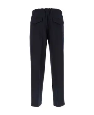 JIL SANDER Tailored Tapered Trousers - Black