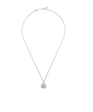 VIVIENNE WESTWOOD Janus Pendant Necklace - Gray