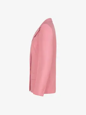 Givenchy Double Breasted Tailored Blazer - Pink