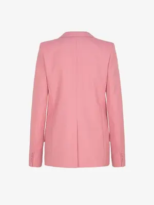 Givenchy Double Breasted Tailored Blazer - Pink