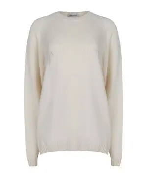 Alberta Ferretti Crew Neck Sweater - Beige