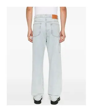 MSGM Cotton Straight Jeans