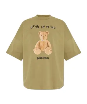Palm Angels Bear In Mind T-shirt - Green