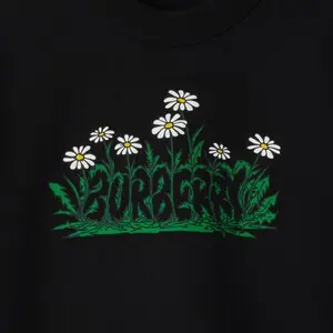 Burberry Logo Printed Crewneck Sweatshirt