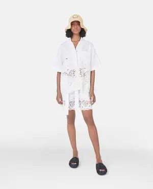 Stella McCartney Lace Detailed Shorts