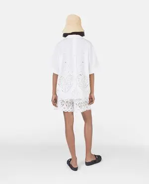 Stella McCartney Lace Detailed Shorts