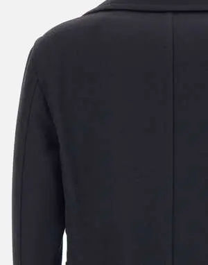Tagliatore Double-breasted Peacoat - Blue