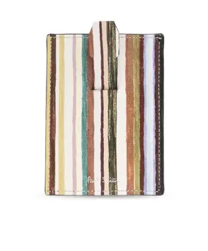 Paul Smith Leather Card Holder - Multicolor