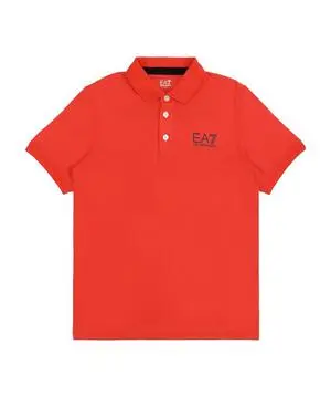 EA7 Logo Printed Polo Shirt
