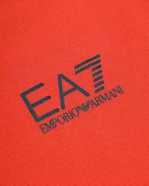 EA7 Logo Printed Polo Shirt