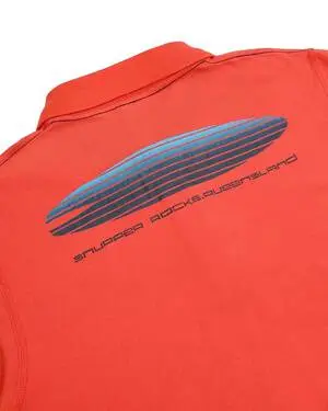 EA7 Logo Printed Polo Shirt
