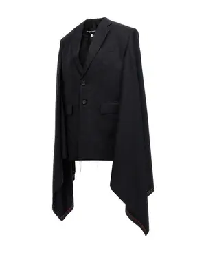 Junya Watanabe Cape With Wide Sleeves And Buckle Detail