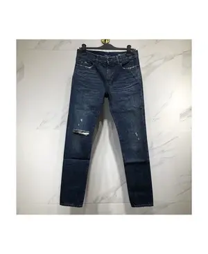 Saint Laurent Imitation Old Skinny Jeans