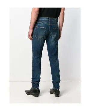 Saint Laurent Imitation Old Skinny Jeans