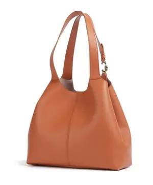 COCCINELLE C-easy Large Shoulder Bag - Orange