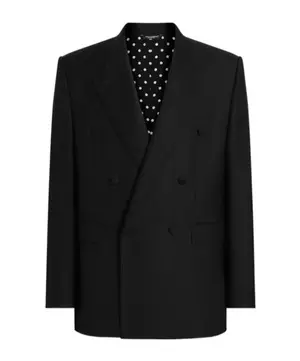 Dolce & Gabbana Double-breasted Jacket - Black