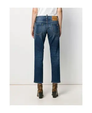 Dsquared2 Mid-rise Cropped Jeans