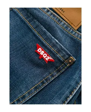 Dsquared2 Mid-rise Cropped Jeans