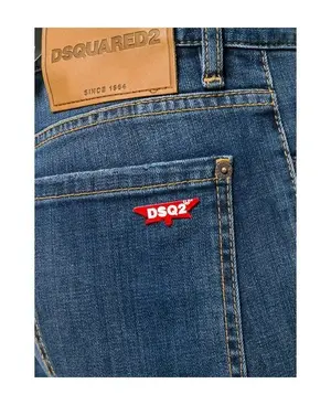 Dsquared2 Mid-rise Cropped Jeans