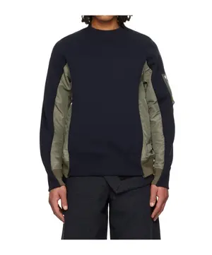 Sacai Crewneck Sweatshirt