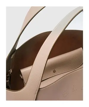 Stella McCartney Logo Perforated Tote Bag - Moos