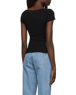 Khaite Ribbed Knit Top