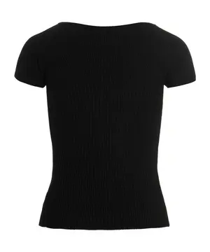 Khaite Ribbed Knit Top
