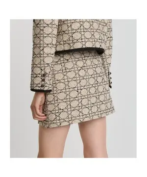 Dior Macrocannage Miniskirt