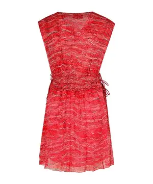 Isabel Marant Étoile V-neck Mini Dress With Side Bow Detail